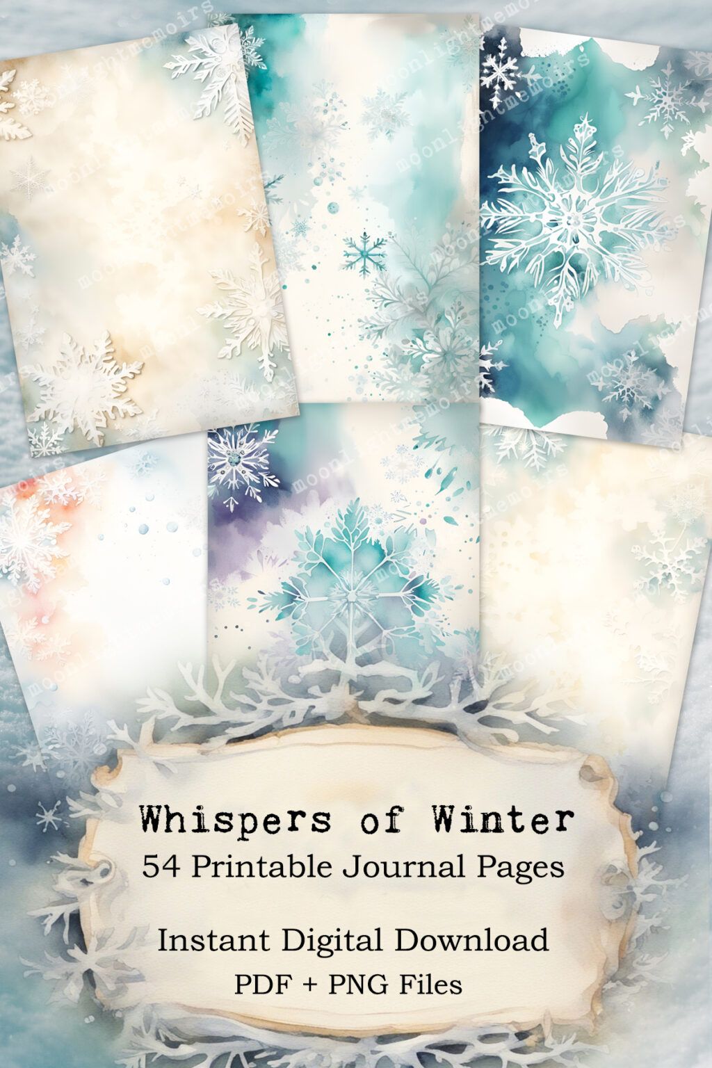 Winter Junk Journal Printables (+ Ephemera!) - Moonlight Memoirs