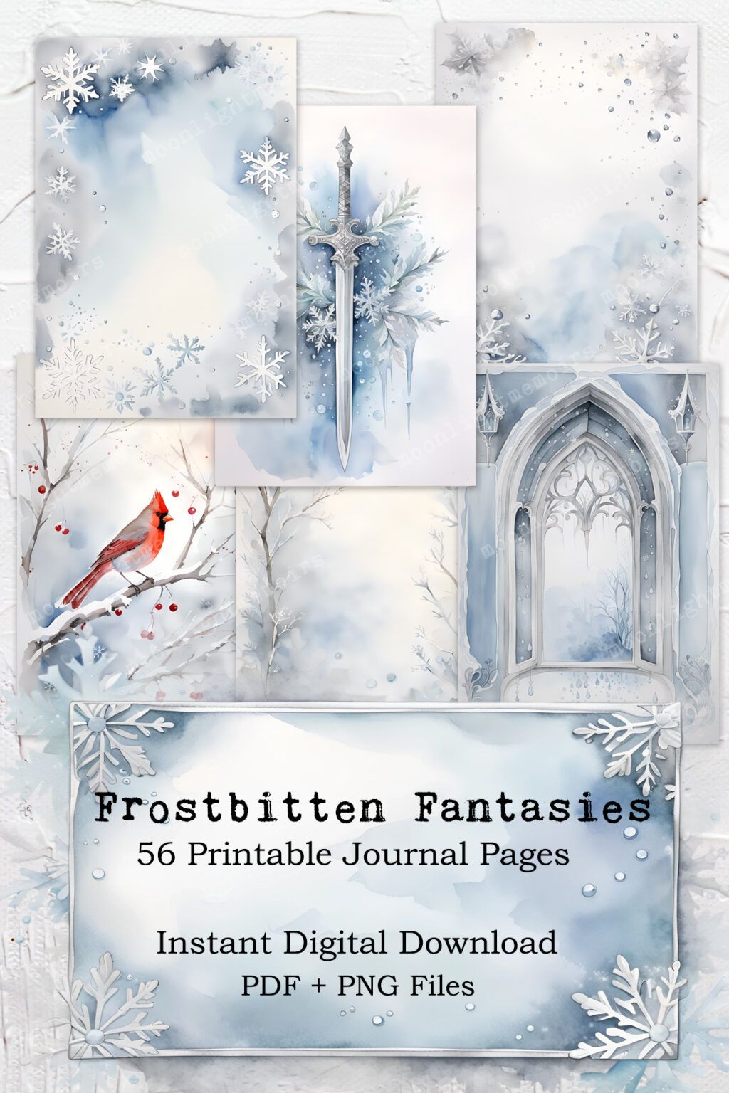 Winter Junk Journal Printables (+ Ephemera!) - Moonlight Memoirs