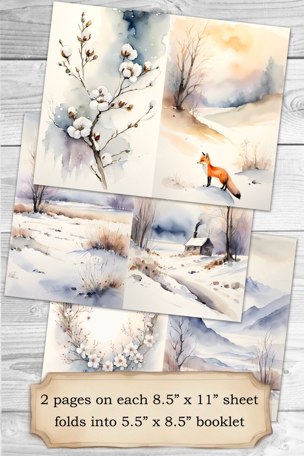 Winter Junk Journal Printables (+ Ephemera!) - Moonlight Memoirs